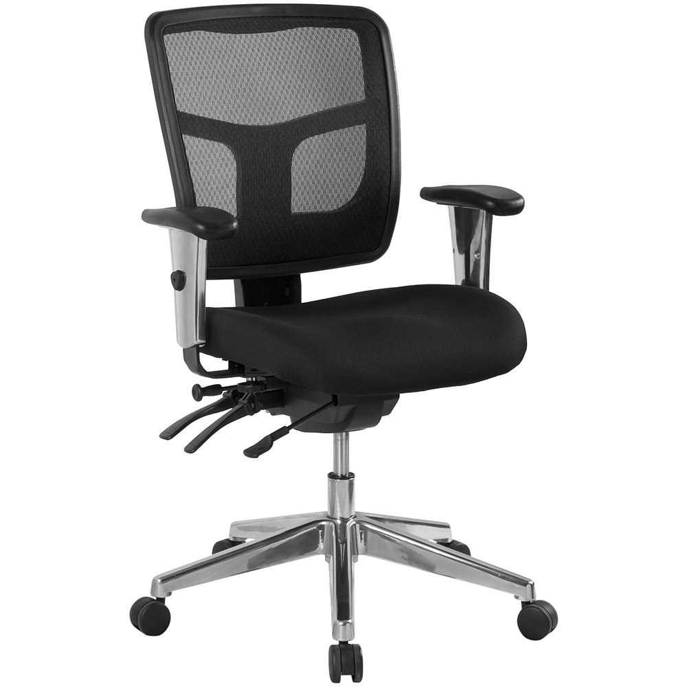 Chairs & Accessories - Oyster Low Back 4 Lever Multi Shift Chair With ...